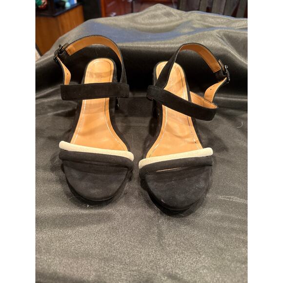 Vionic | Shoes | Vionic Black And White Block Heel Shoes | Poshmark